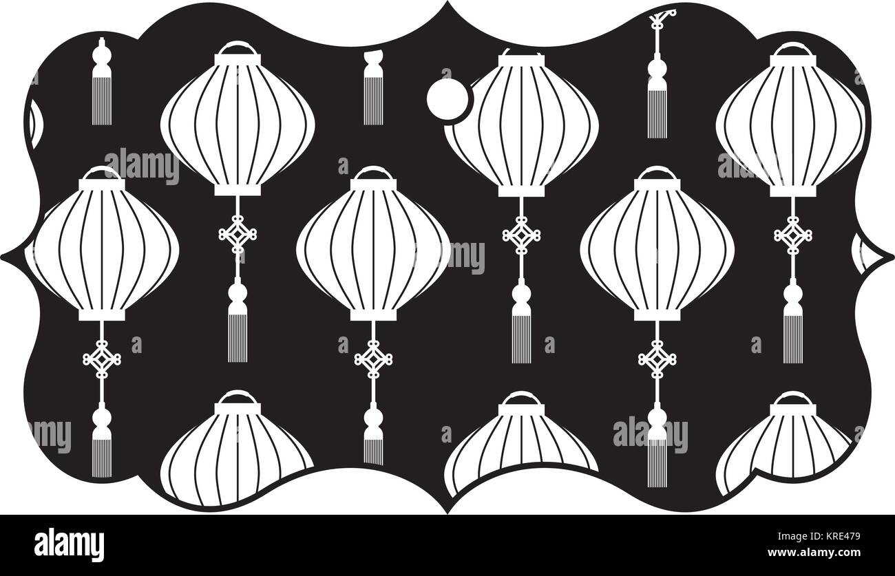 label classic lantern decoration pattern Stock Vector Image & Art - Alamy