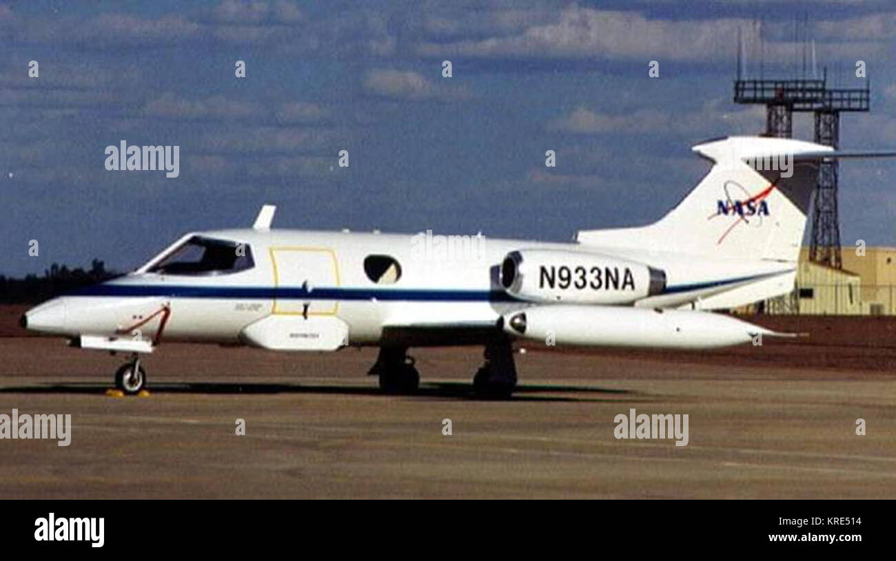 Learjet 23 der NASA Stock Photo - Alamy