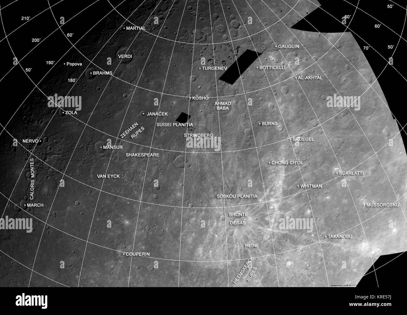 Planetary region mapping hi-res stock photography and images - Alamy