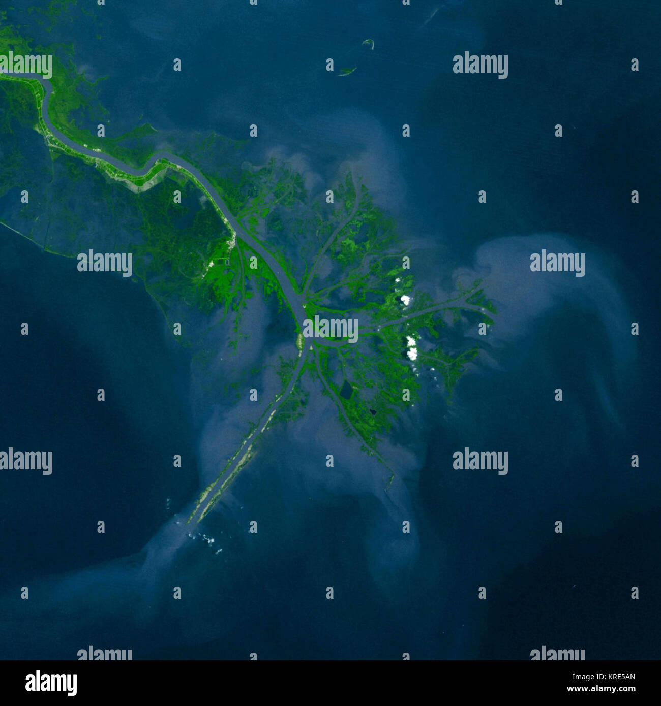 Delta mississippi satellite hi-res stock photography and images - Alamy