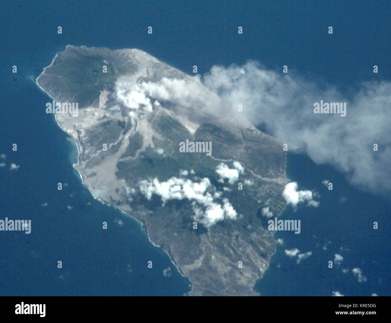 Montserrat volcano observation hi-res stock photography and images - Alamy