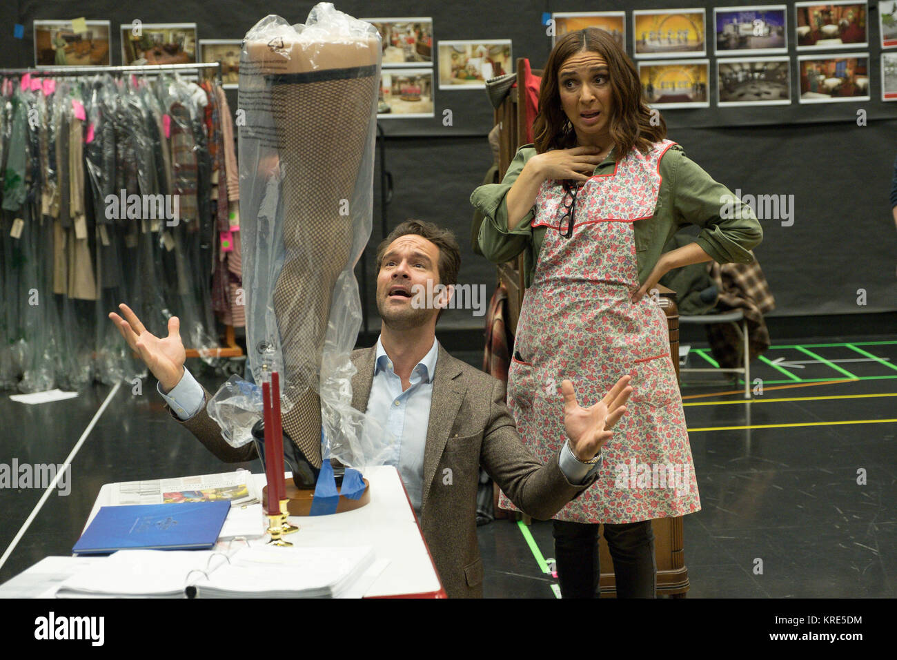 A CHRISTMAS STORY LIVE!, l-r: Chris Diamantopoulos, Maya Rudolph in ...