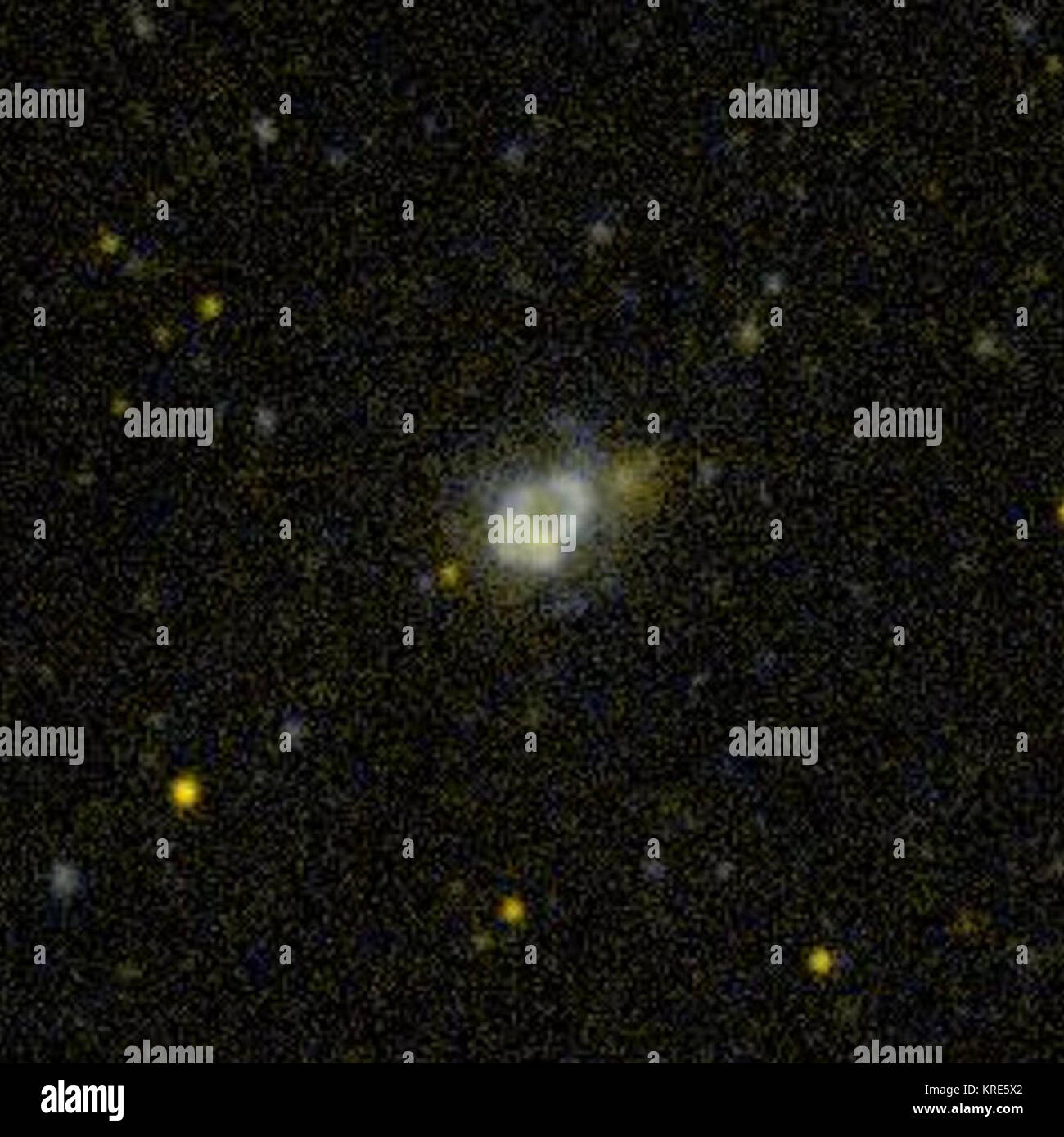 NGC 1144 1142 GALEX WikiSky Stock Photo - Alamy