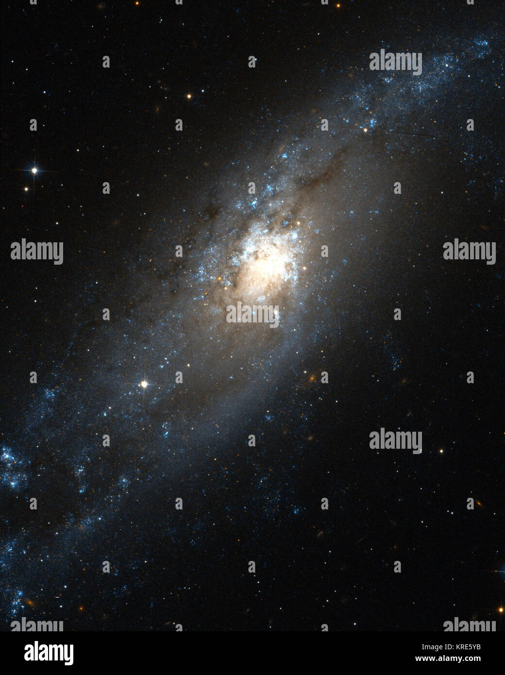 NGC 406 Hubble WikiSky Stock Photo - Alamy