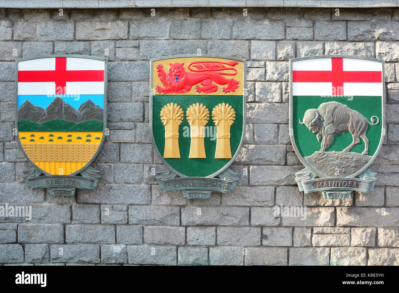 Coat Of Arms Of Alberta High Resolution Stock Photography and Images ...