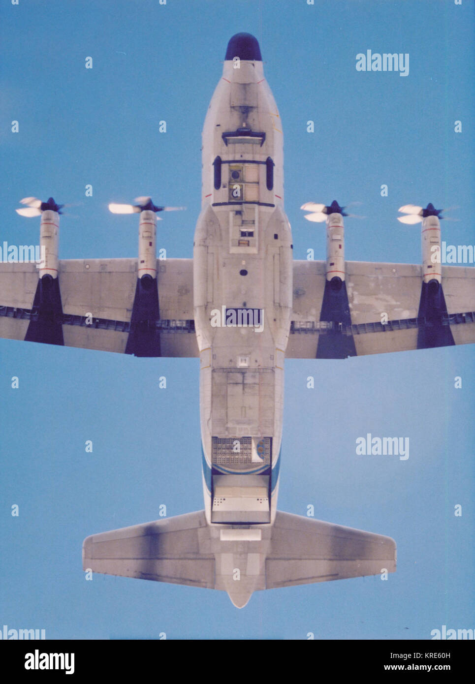 NASA NC-130B N707NA underside (AC81-0771 Stock Photo - Alamy