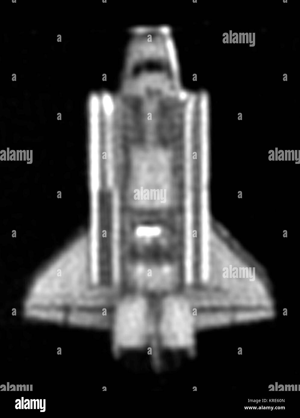 NASA STS-107 Colombia-in-Orbit 2003-01-28 shot-by-AMOS,Maui,Hawaii ...