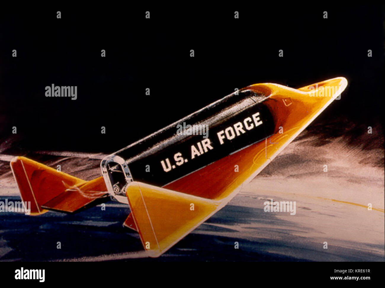NASA Color Dyna Soar Stock Photo - Alamy
