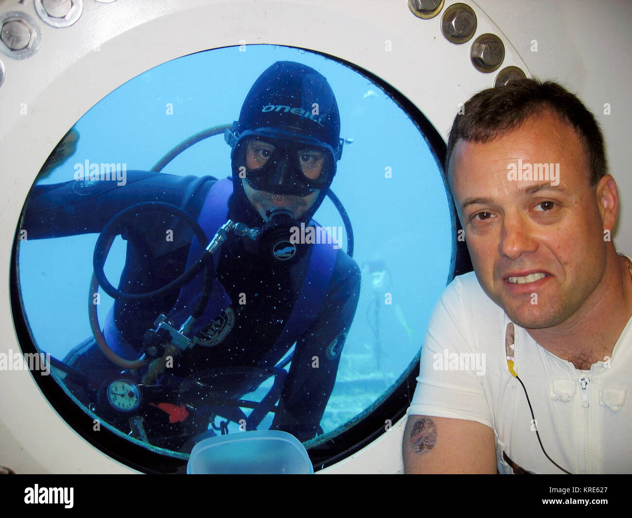 NEEMO 9 Hein and Garan Stock Photo - Alamy