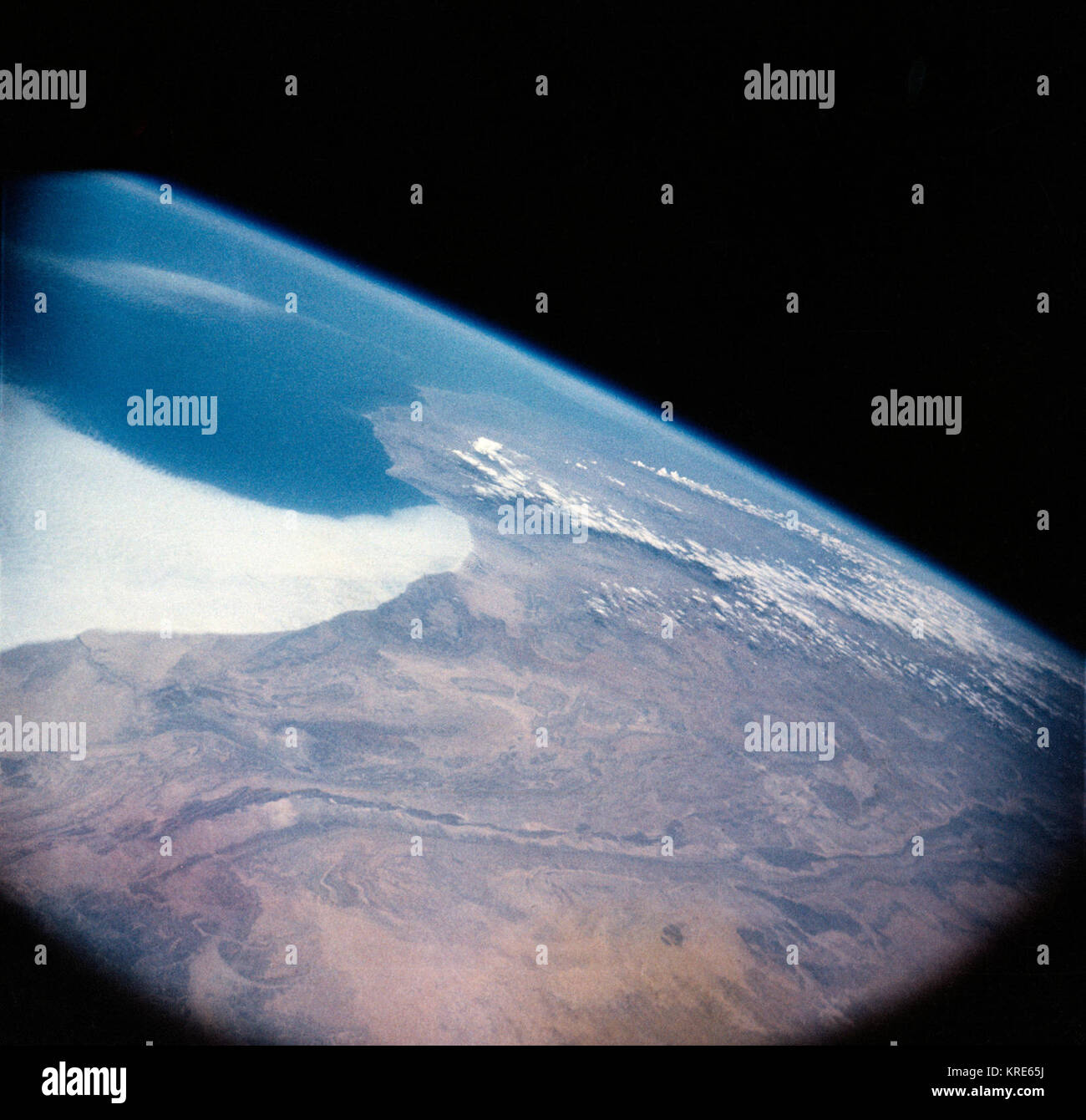 MA-4 view of Earth Stock Photo - Alamy