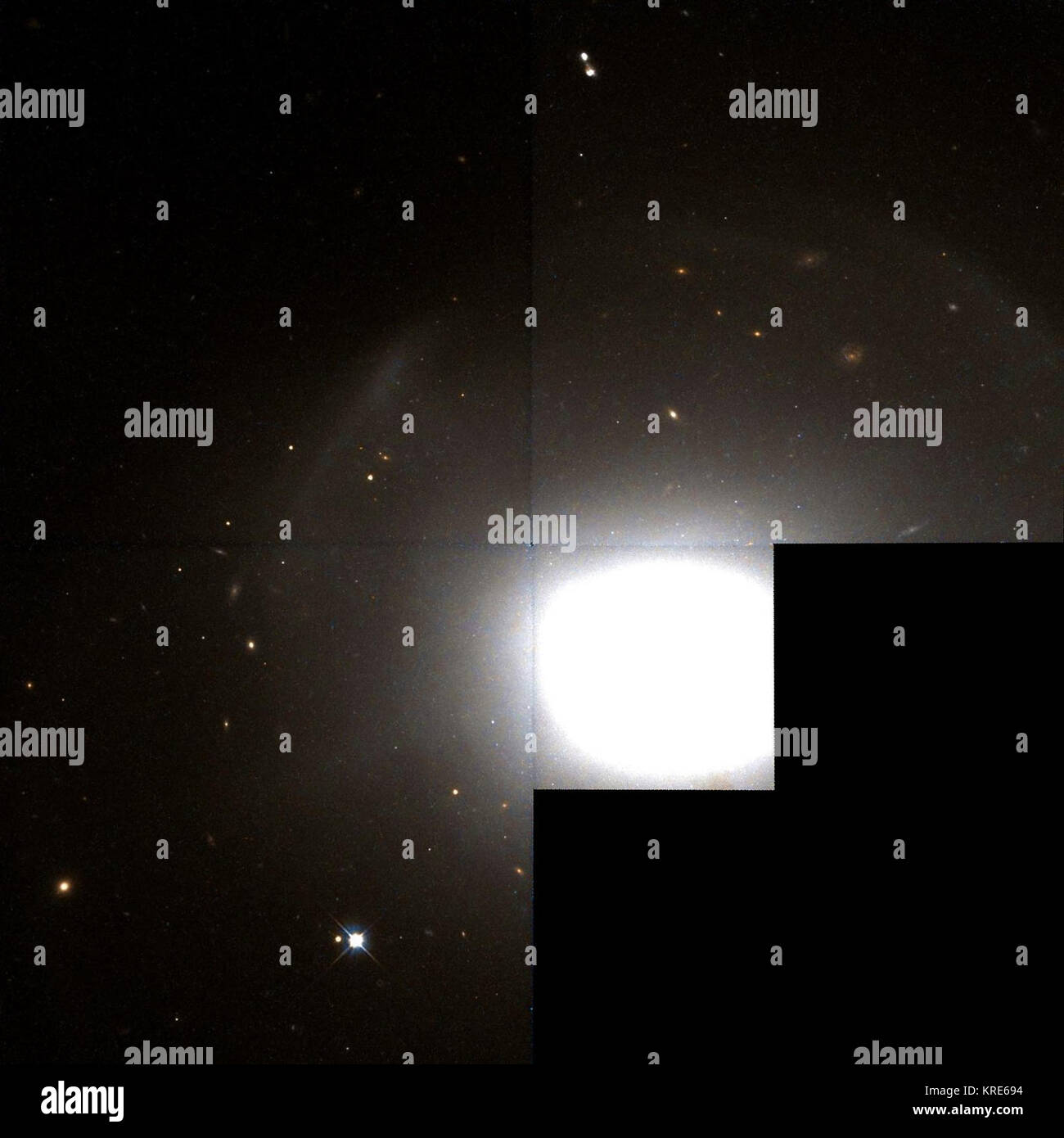 NGC 7585 Hubble WikiSky Stock Photo - Alamy