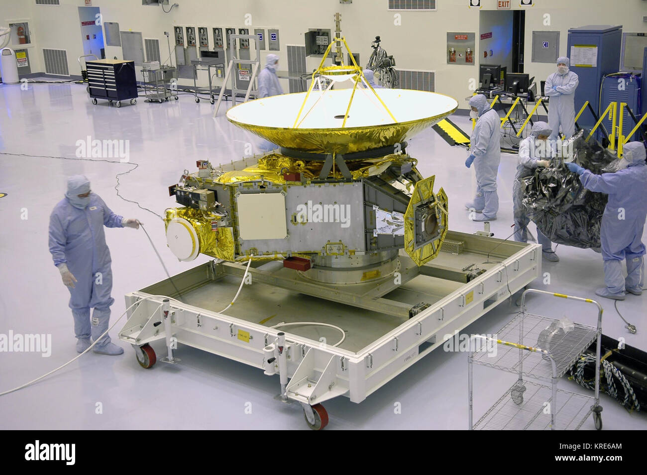 New Horizons on work stand Stock Photo - Alamy