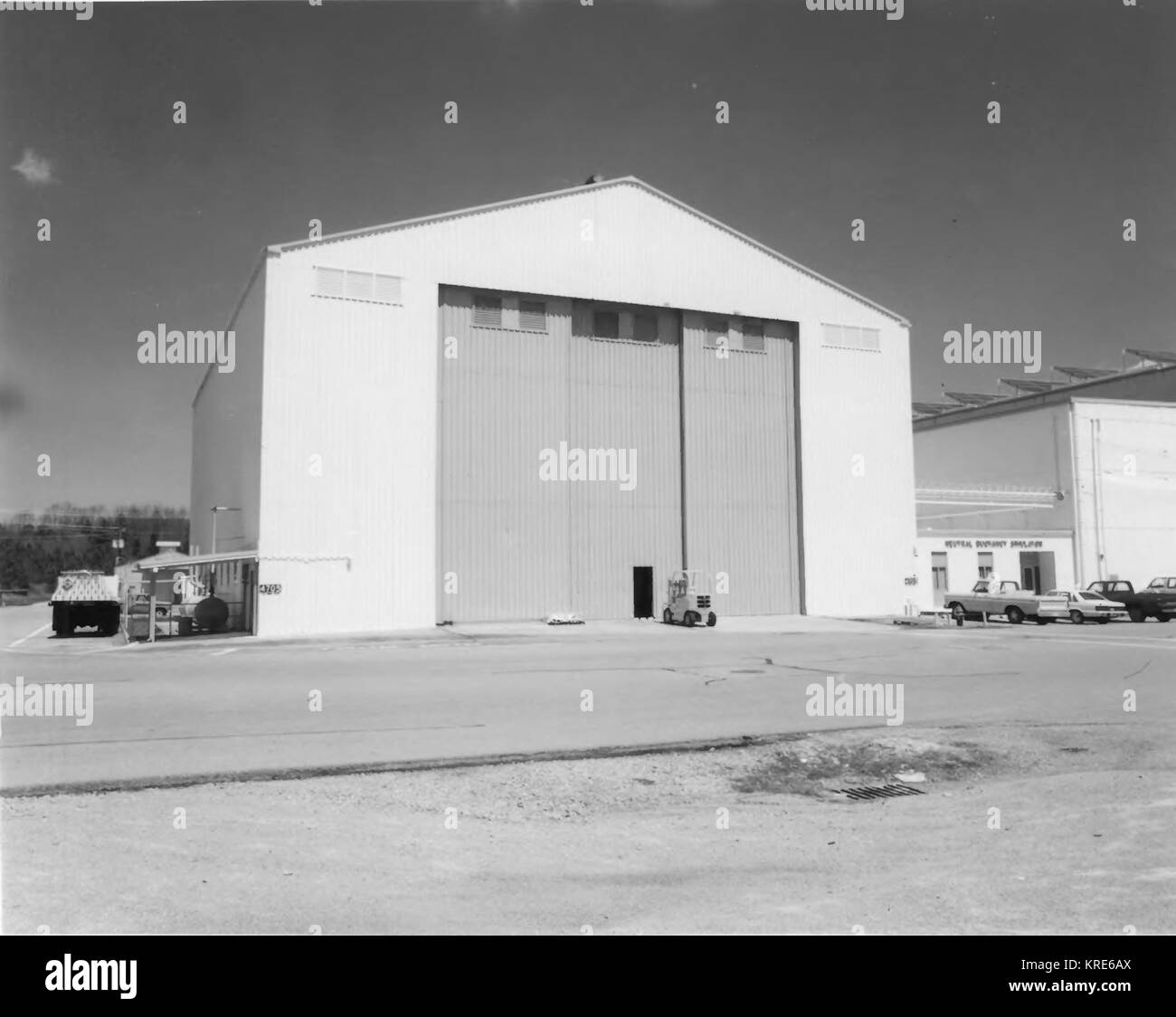 Neutral Buoyancy Simulator exterior Stock Photo - Alamy
