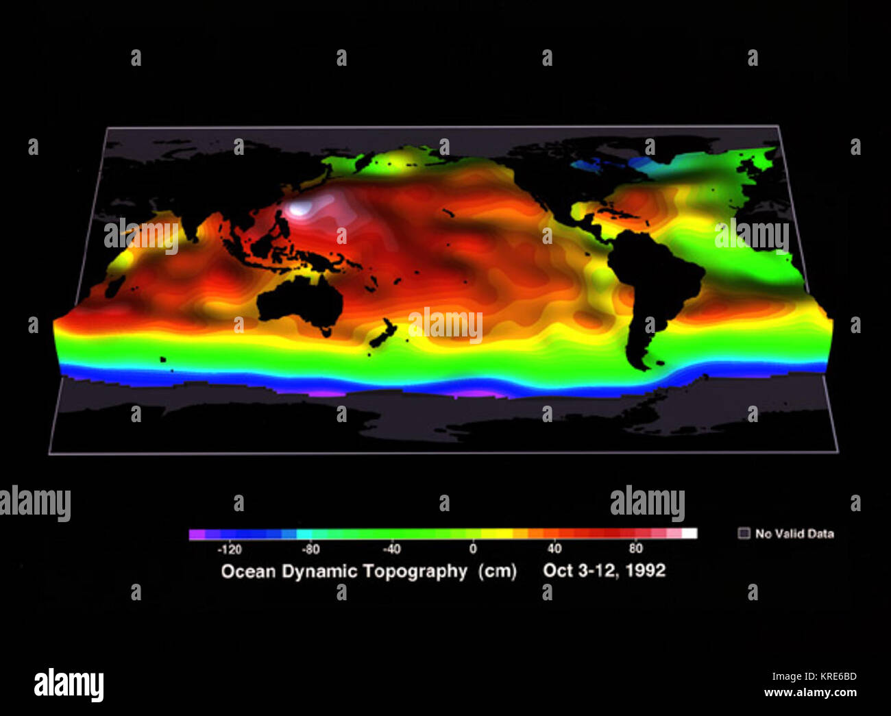 Ocean dynamic topography Stock Photo - Alamy
