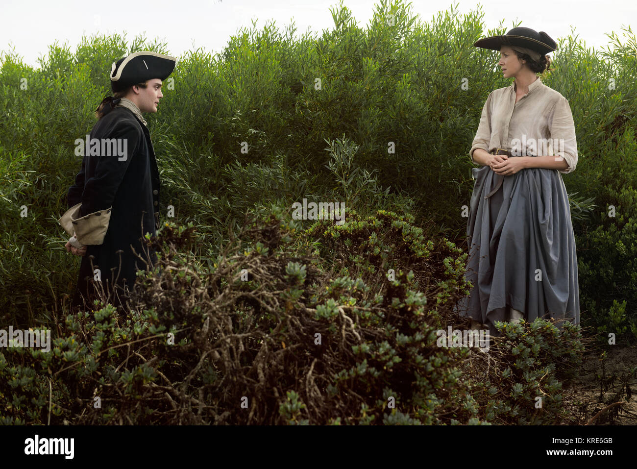 OUTLANDER, Charlie Hiett, Caitriona Balfe in 'Heaven & Earth', (Season ...