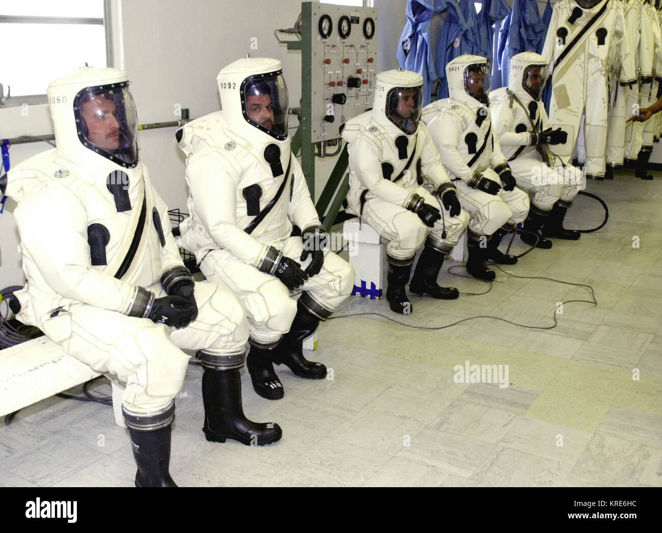 NASA SCAPE protective suits Stock Photo - Alamy