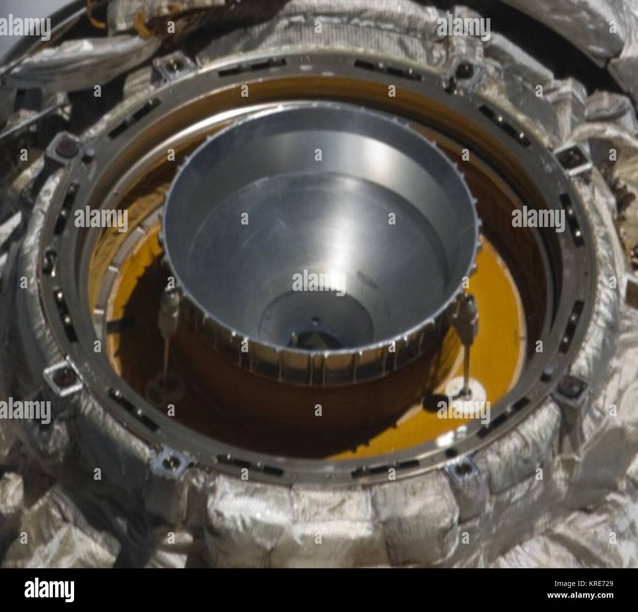 Passive hybrid docking system - from another angle Stock Photo - Alamy