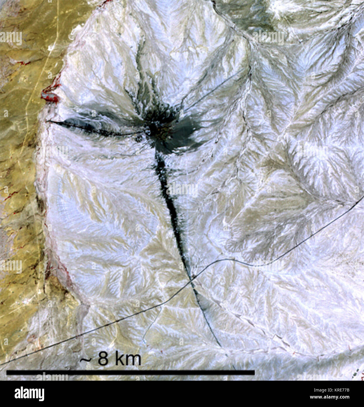 Ship Rock NASA Stock Photo - Alamy