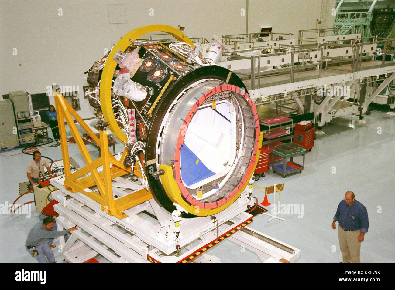 Pressurized Mating Adapter integration Stock Photo - Alamy