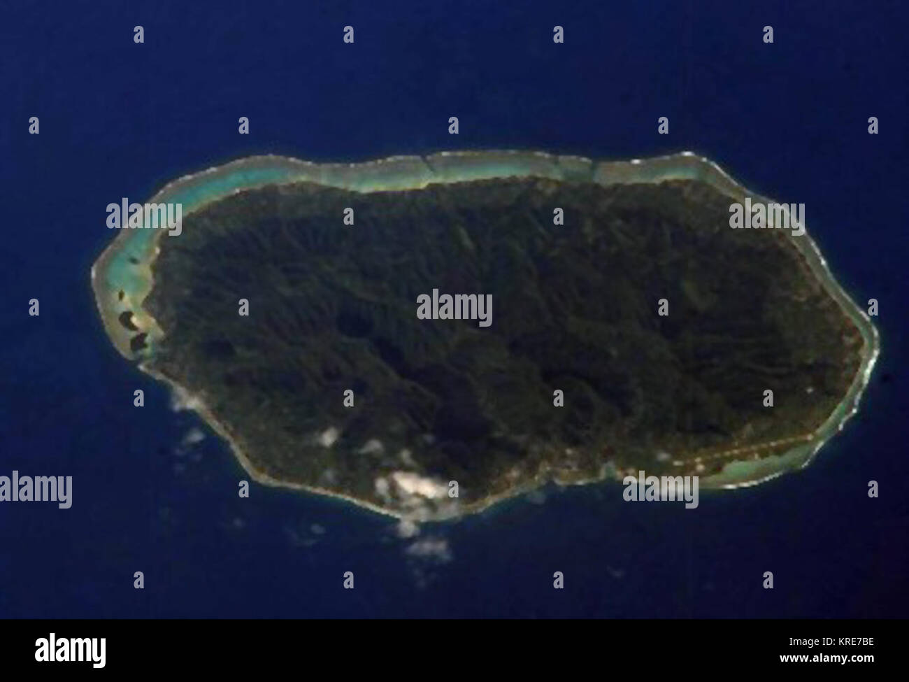 Rarotonga Island Nasa Stock Photo - Alamy