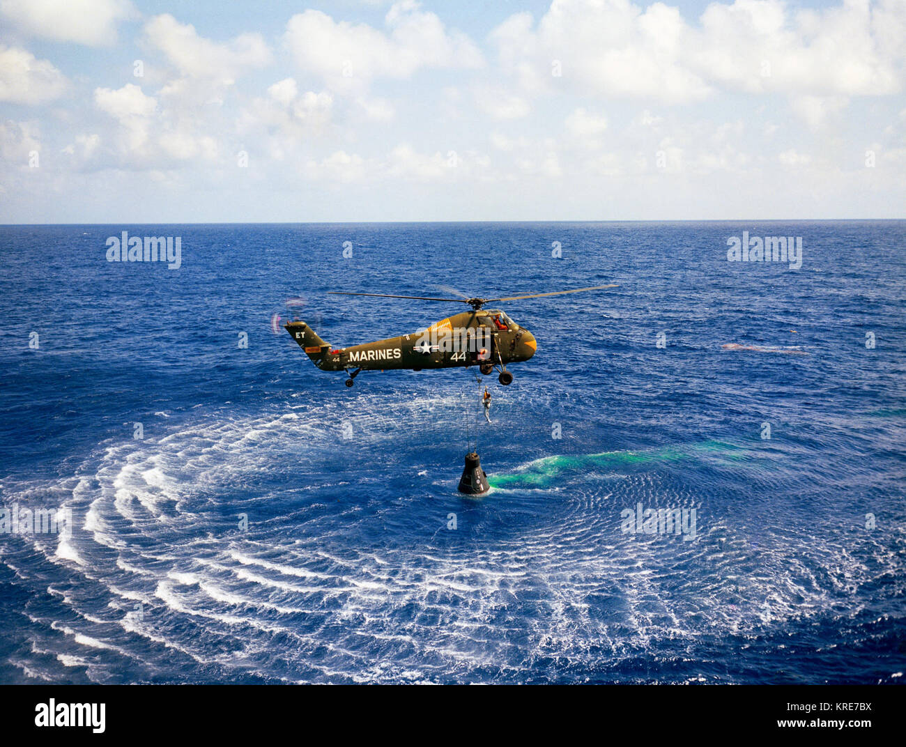 Recovery of Alan B. Shepard Stock Photo - Alamy