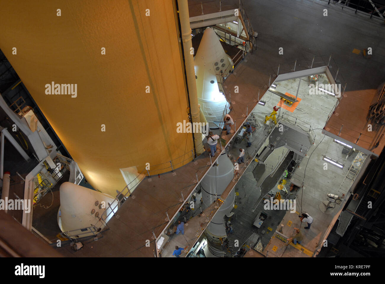 STS-129 External Tank 1 Stock Photo - Alamy