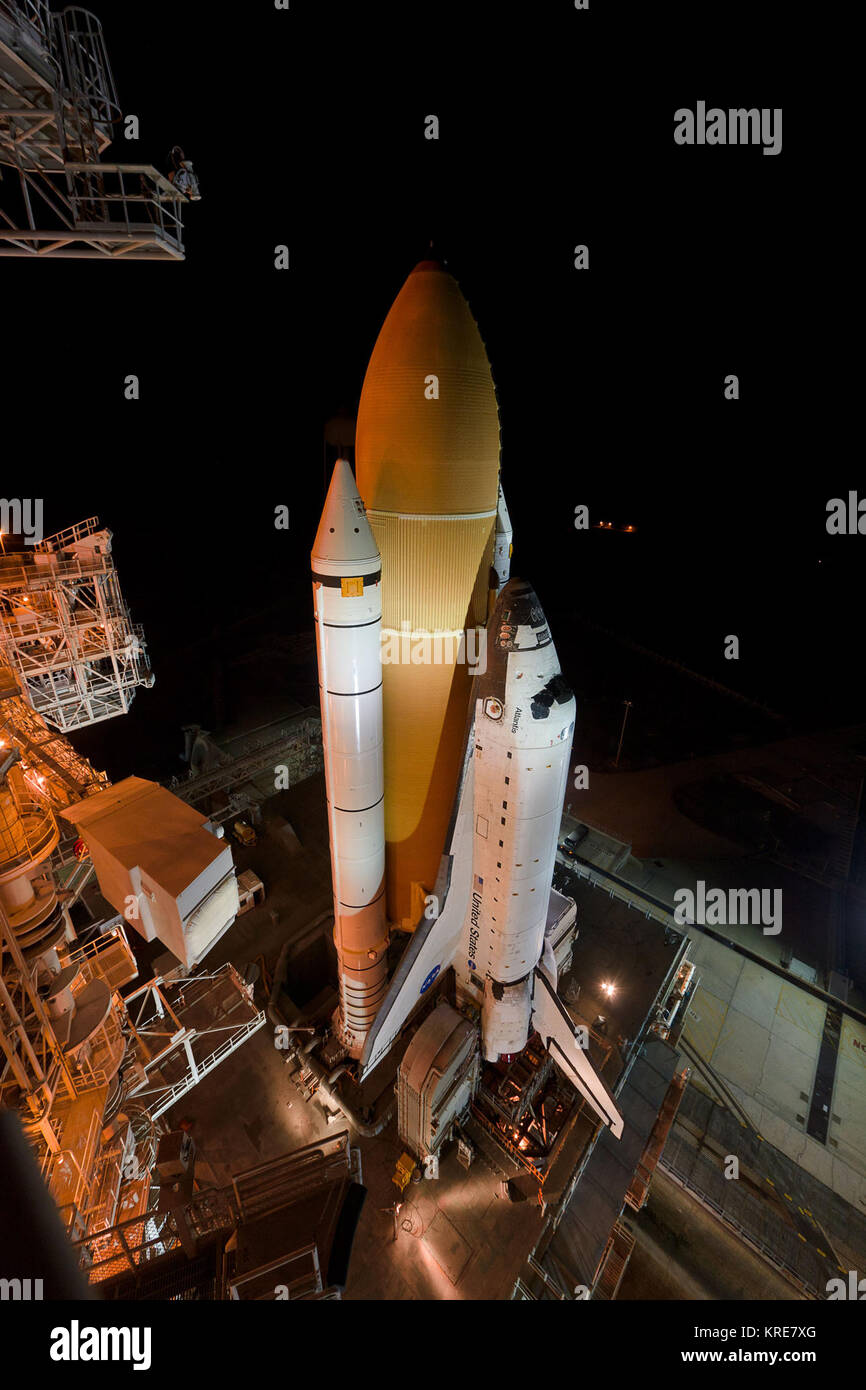 STS-135 Atlantis rollout 7 Stock Photo - Alamy