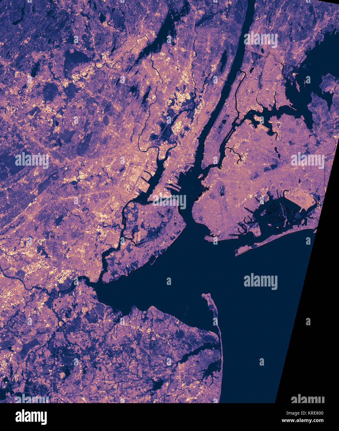 IDL TIFF file NASA NYC TEMPERATURE Stock Photo - Alamy