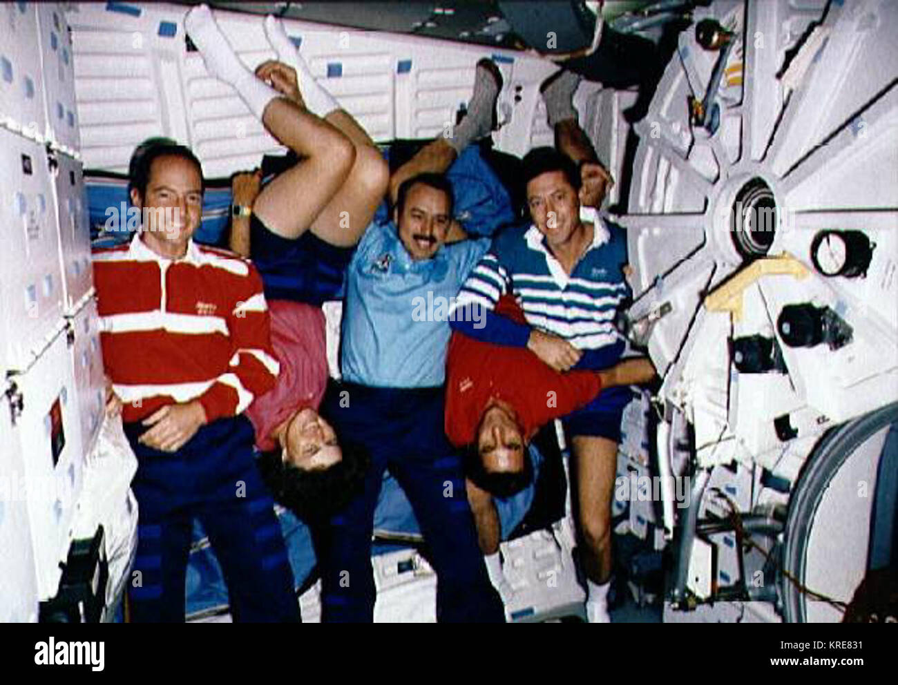 Shuttle crew portrait crew hi-res stock photography and images - Alamy