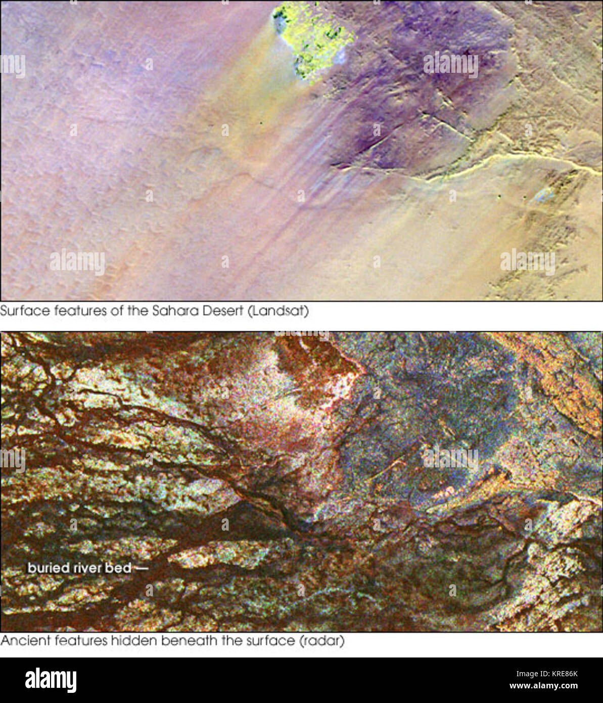 SafsafOasis SAR comparison Stock Photo - Alamy