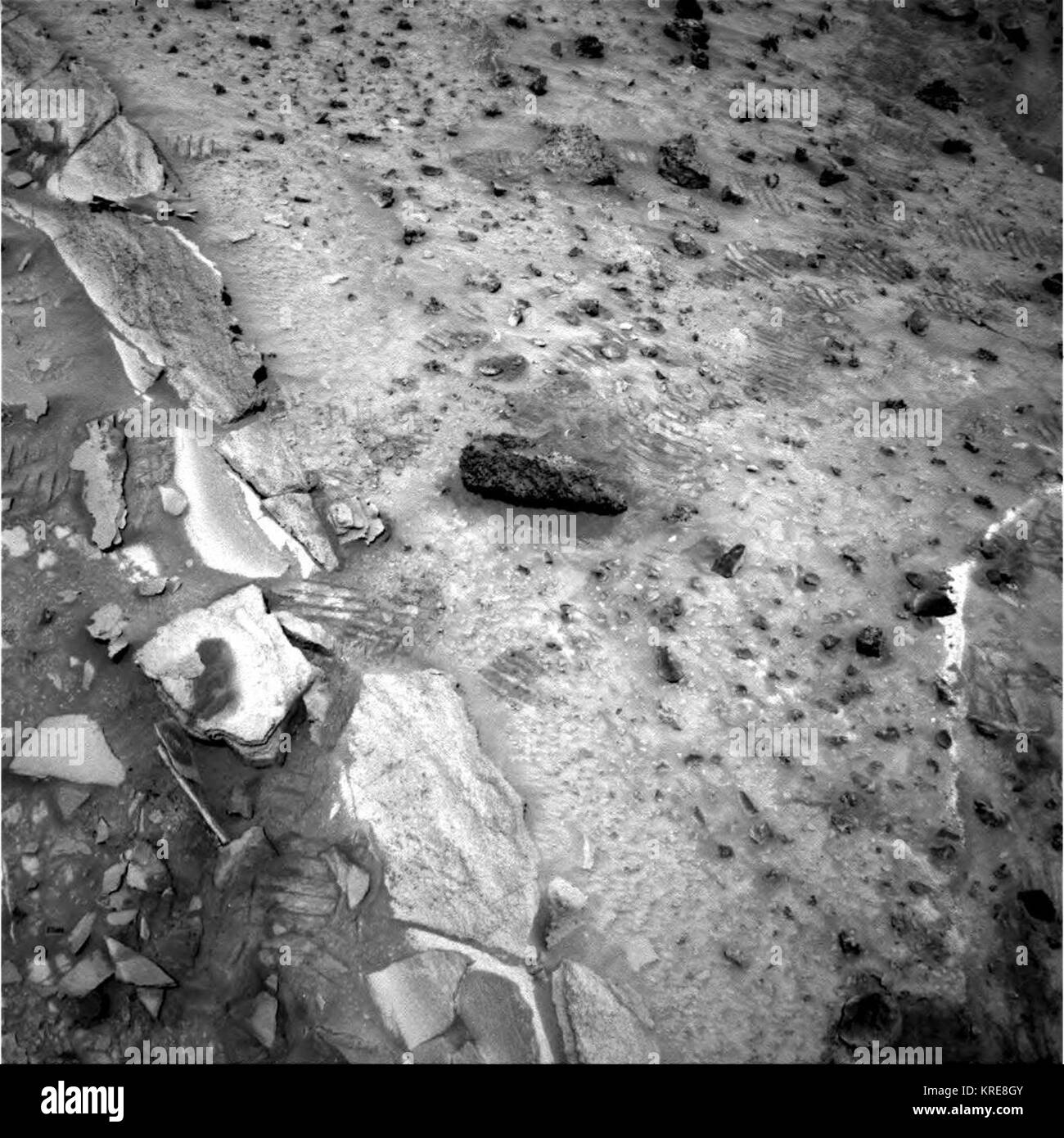 Mars terrain analysis Black and White Stock Photos & Images - Alamy