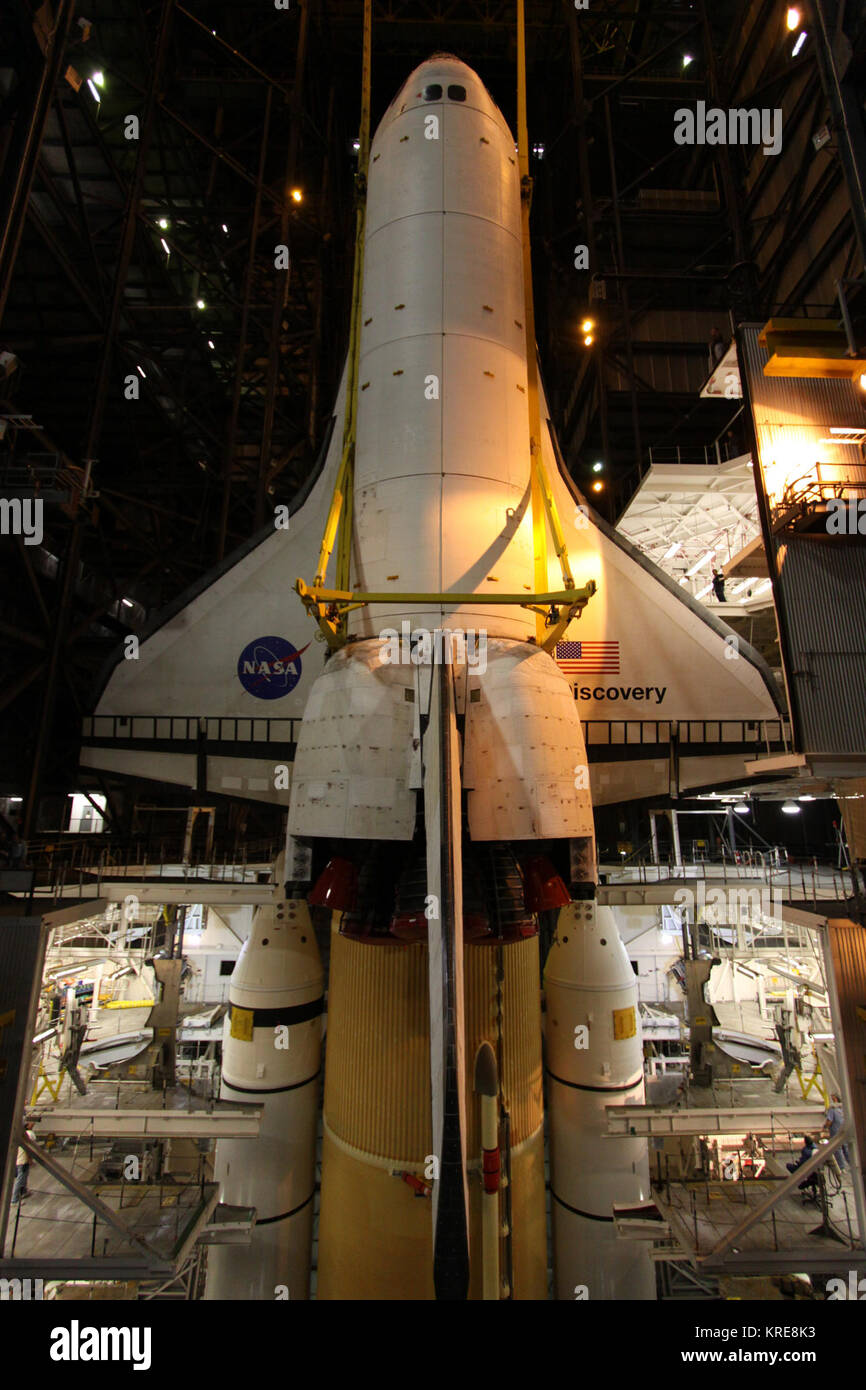 STS-131 Discovery Inside VAB2 Stock Photo - Alamy