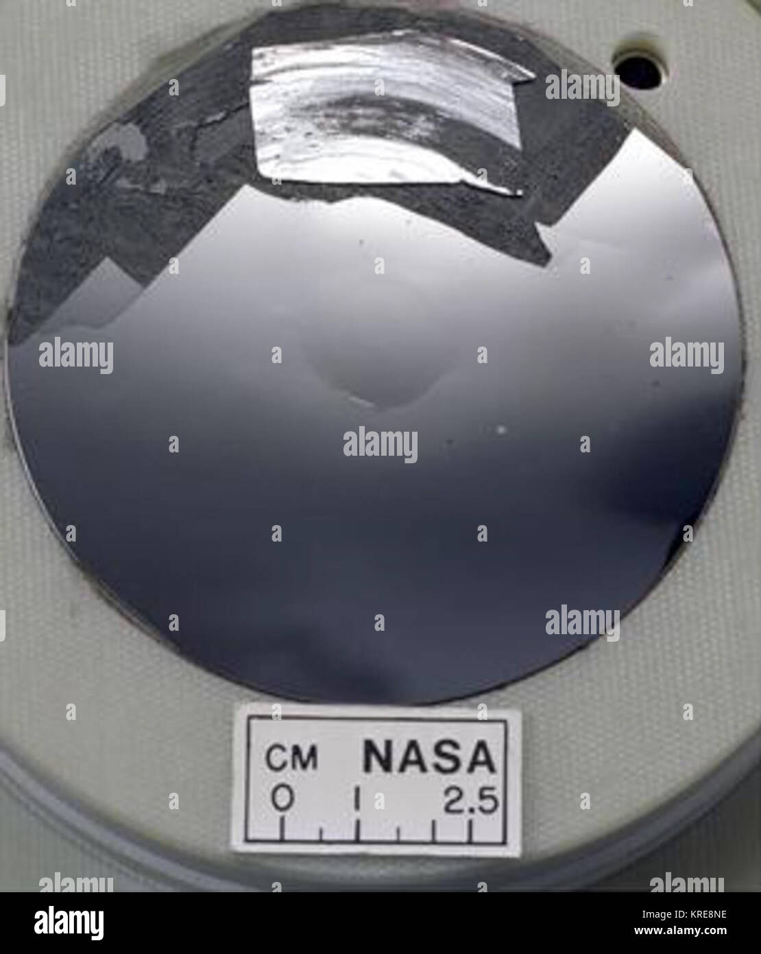 Silicon wafer with mirror finish Stock Photo - Alamy