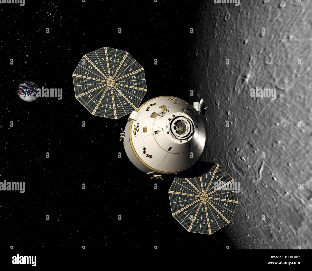 Lunar orbit simulation hi-res stock photography and images - Alamy