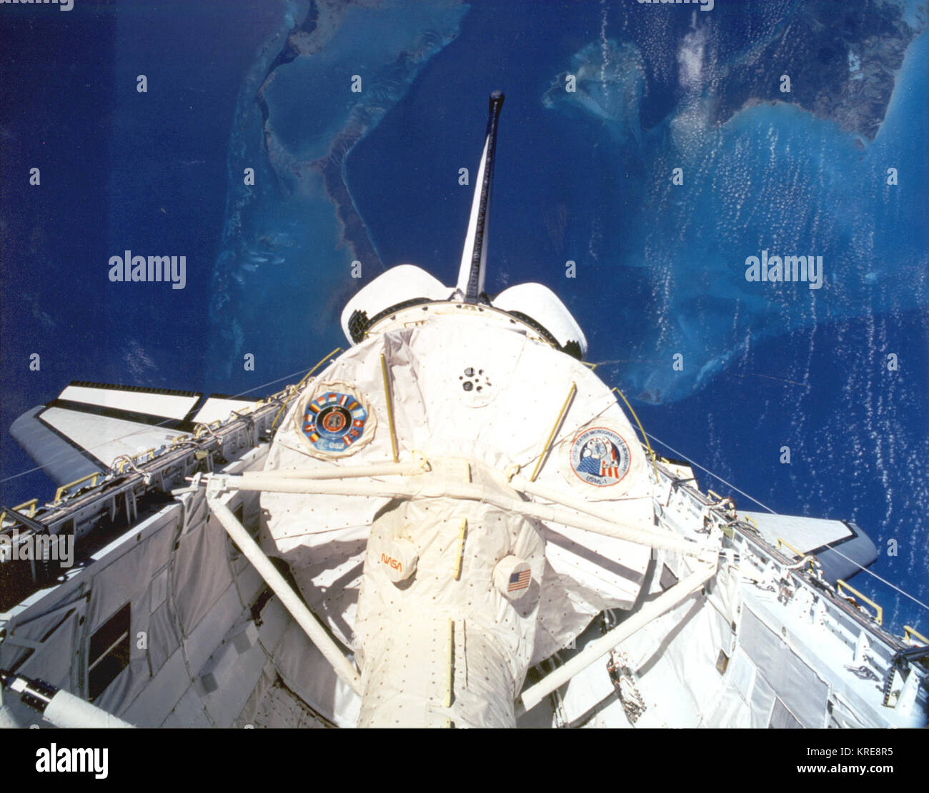 Spacelab Module in Cargo Bay Stock Photo - Alamy