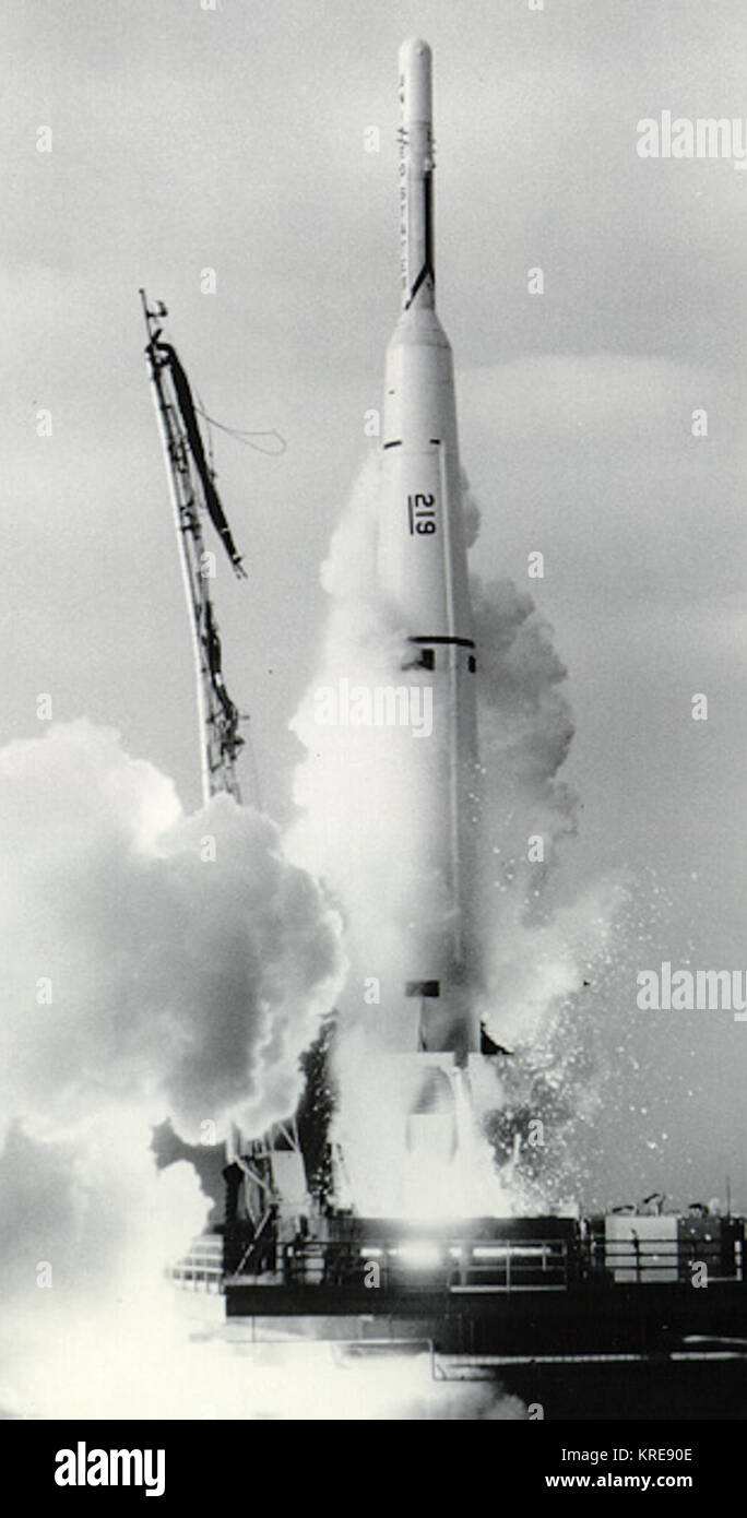 Thor-Able IV Pioneer 5 3 Stock Photo - Alamy