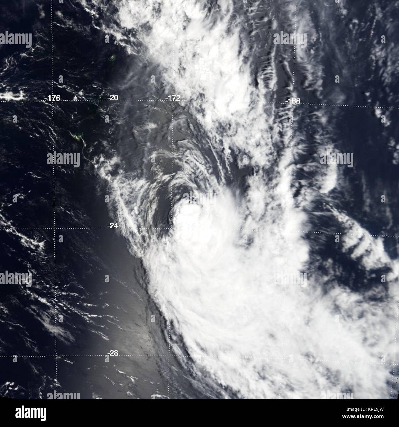 Tropical Cyclone Urmil 2006 Stock Photo - Alamy