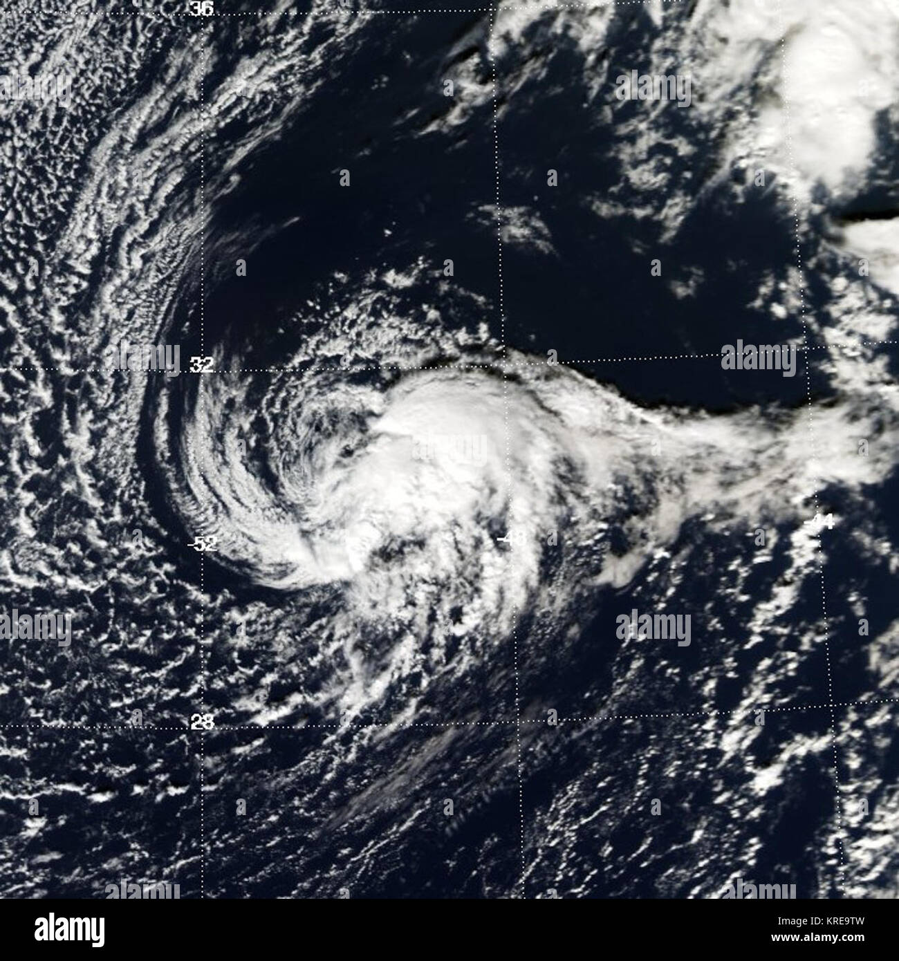 Tropical Storm Otto 2004 Stock Photo - Alamy