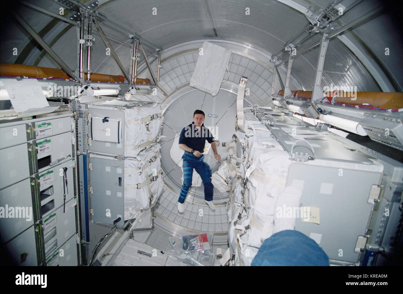 Yuri Gidzenko ISS Leonardo Module Stock Photo - Alamy