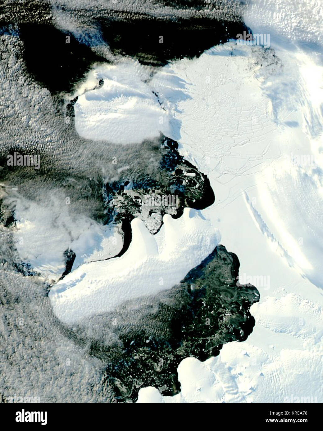 Wilkins Ice Bridge Collapse (2 Stock Photo - Alamy