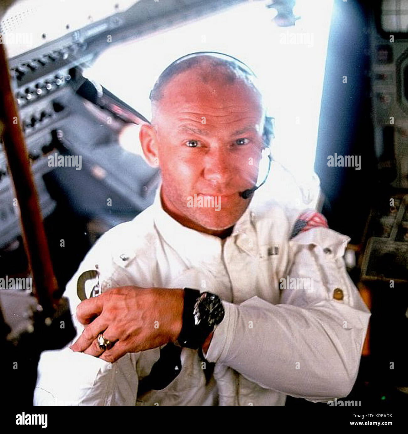 Buzz aldrin lunar module hi-res stock photography and images - Alamy