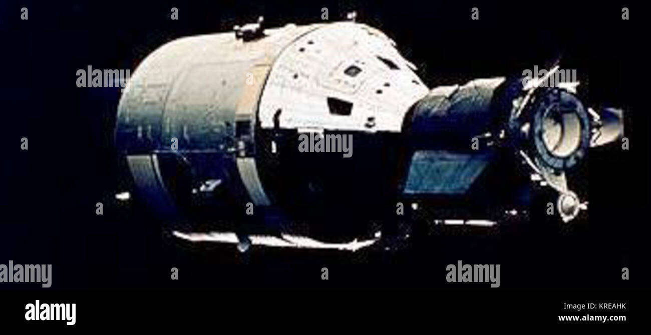 Apollo ASTP Docking Module in Apollo spacecraft Stock Photo - Alamy
