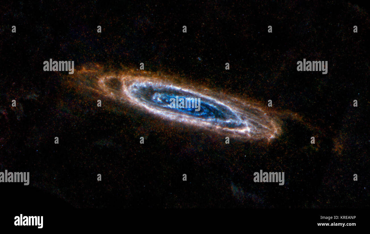 Andromeda's Colorful Rings Stock Photo - Alamy