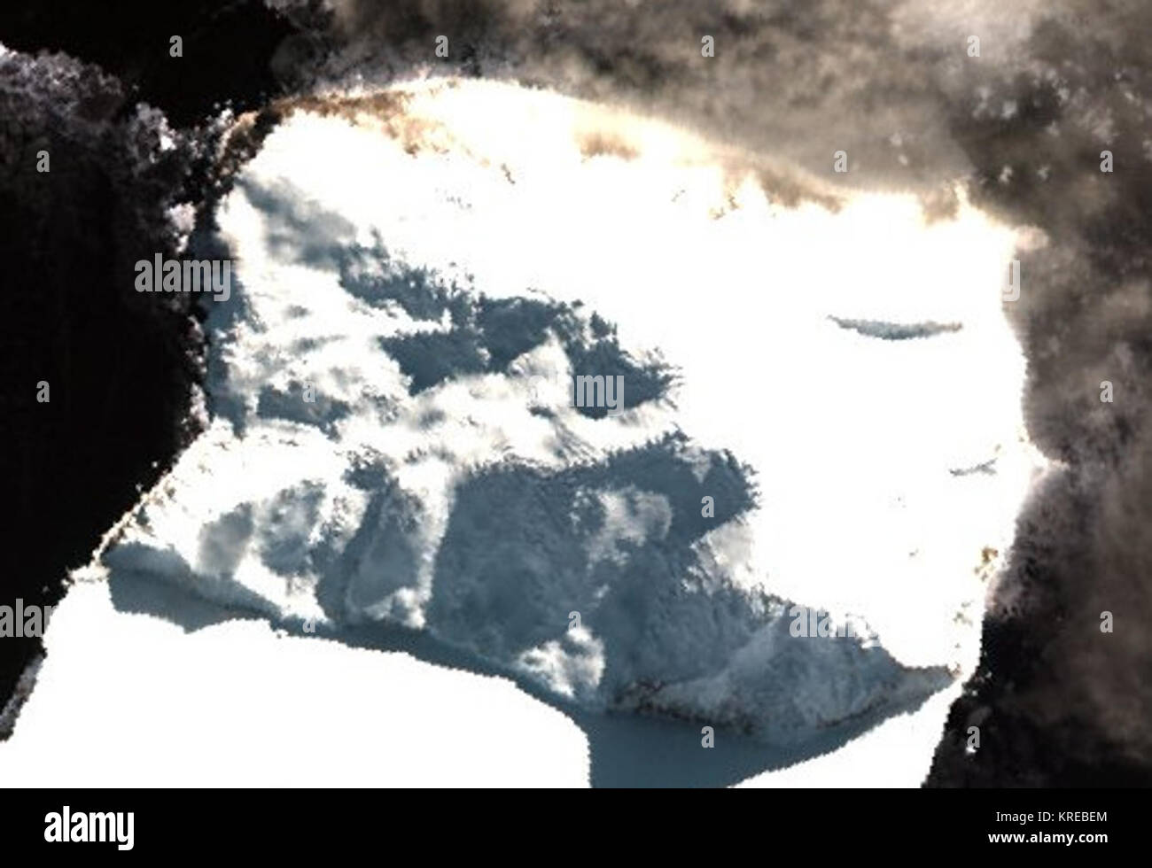 Cook Island ASTER Stock Photo - Alamy