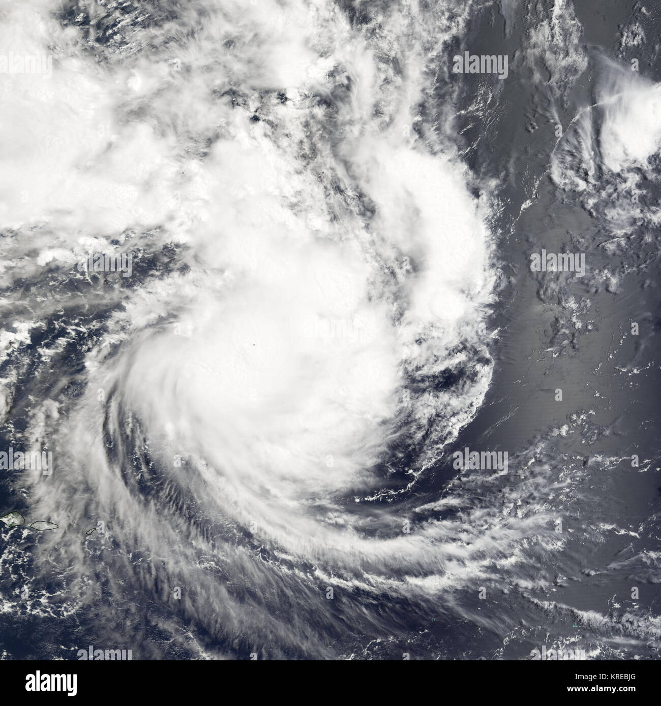 Cyclone Percy 27 feb 2005 Stock Photo - Alamy