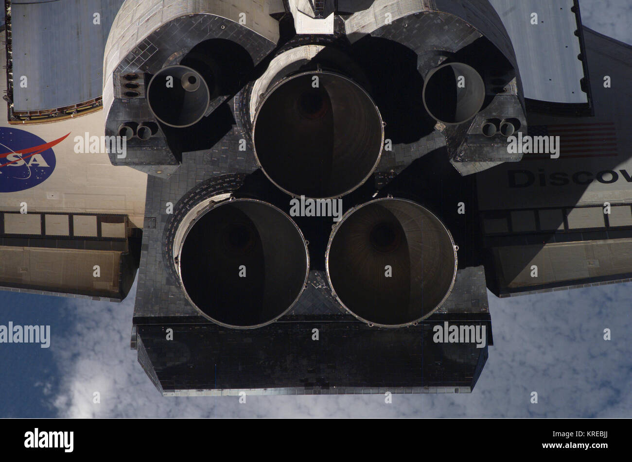 STS-116 Shuttle Engines Stock Photo - Alamy