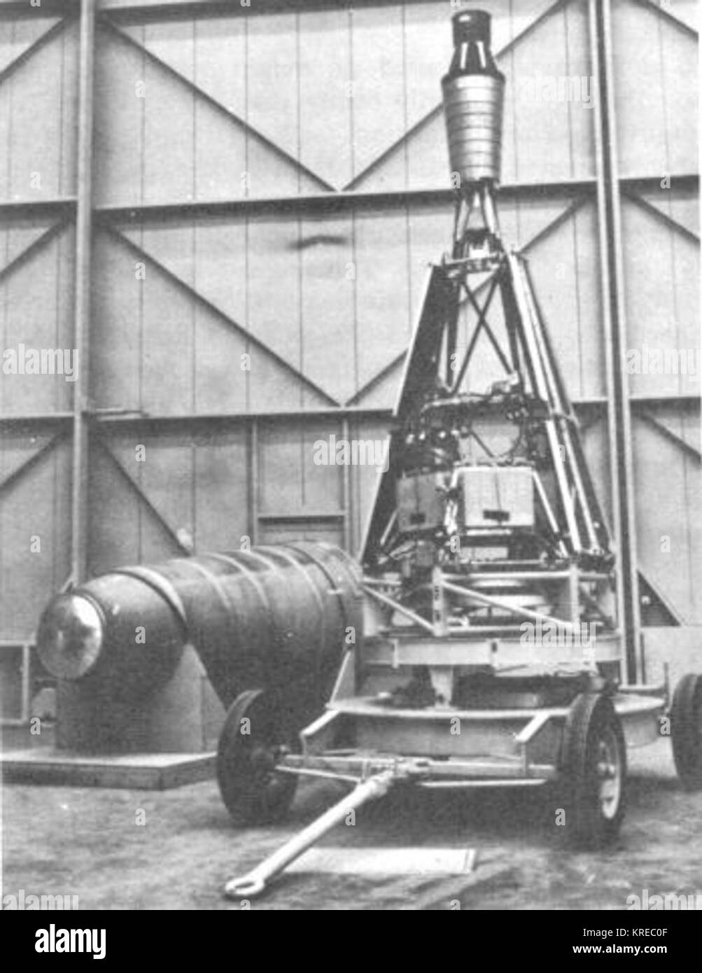 Ranger Block 1 proof test model and nose shroud mockup Stock Photo - Alamy