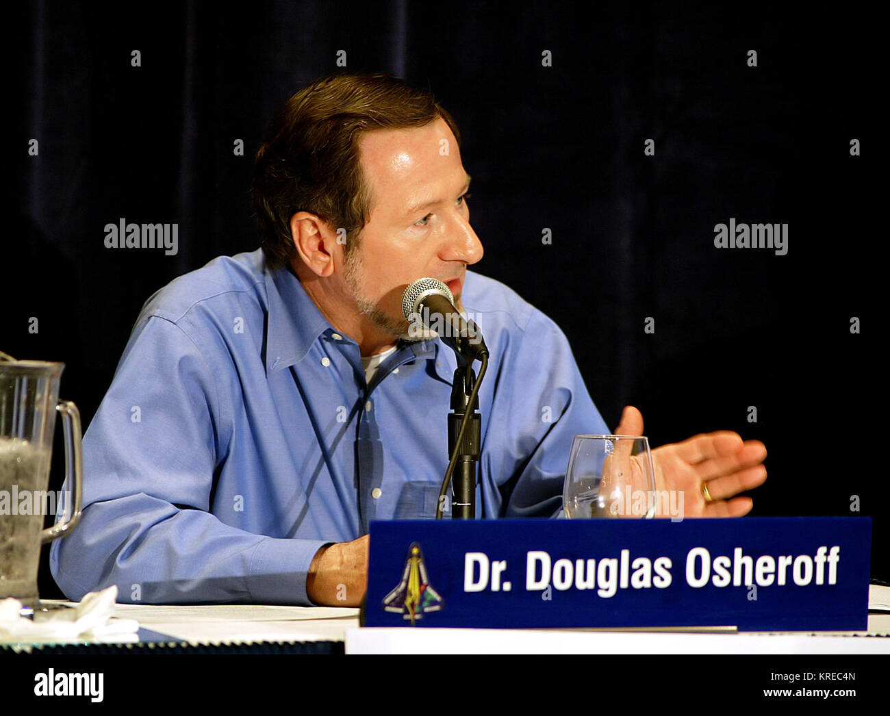 Douglas Osheroff 2003-2 Stock Photo - Alamy