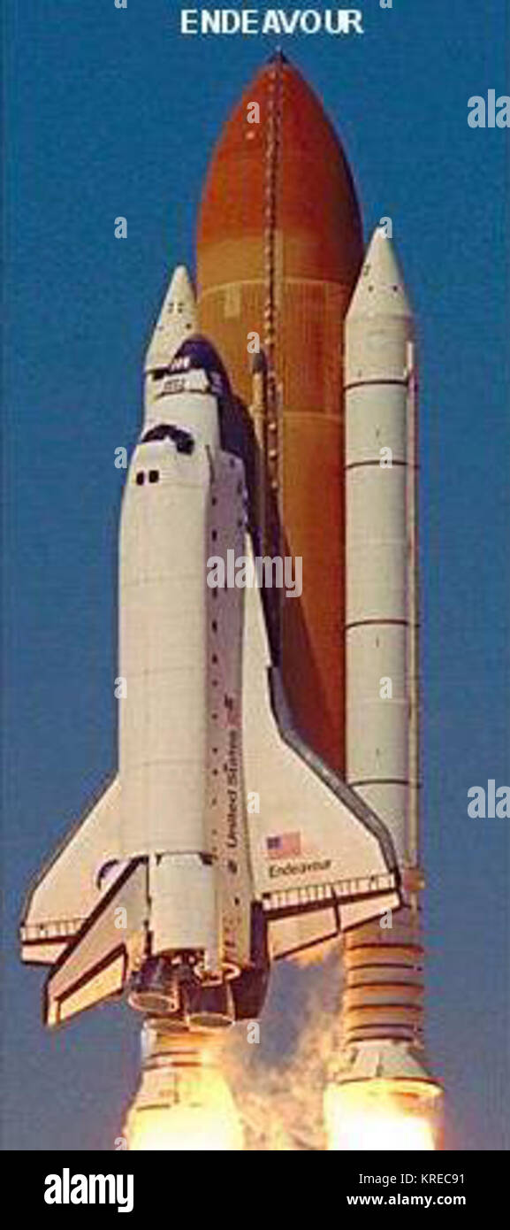 Endeavour launch hi-res stock photography and images - Alamy