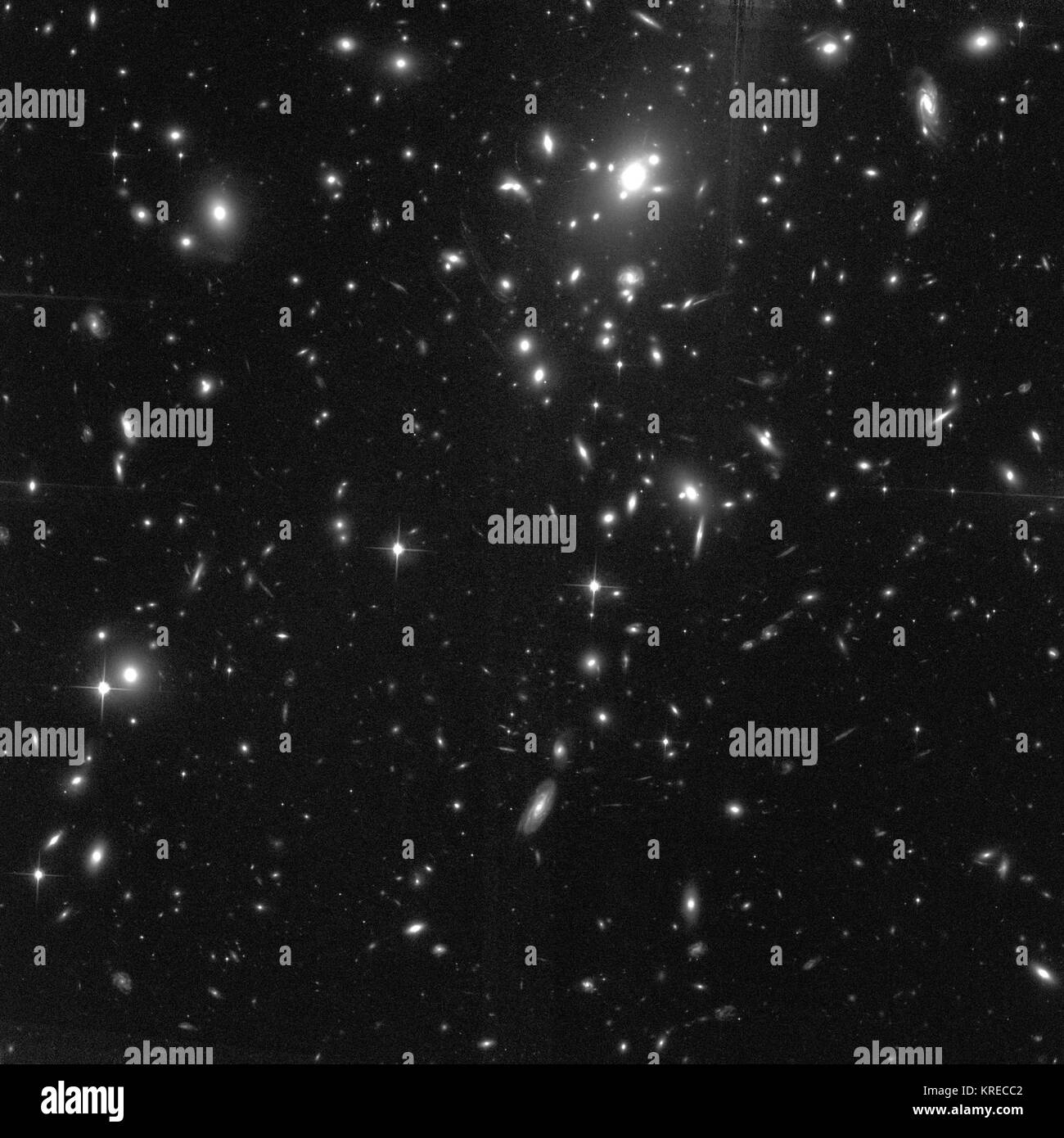 Hubble space telescope mission Black and White Stock Photos & Images ...